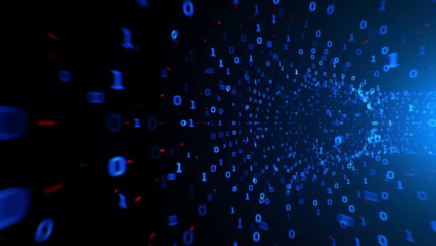 3D Mathematics Very Spectacular Colorful Animation.Numbers Flying In 3D ...