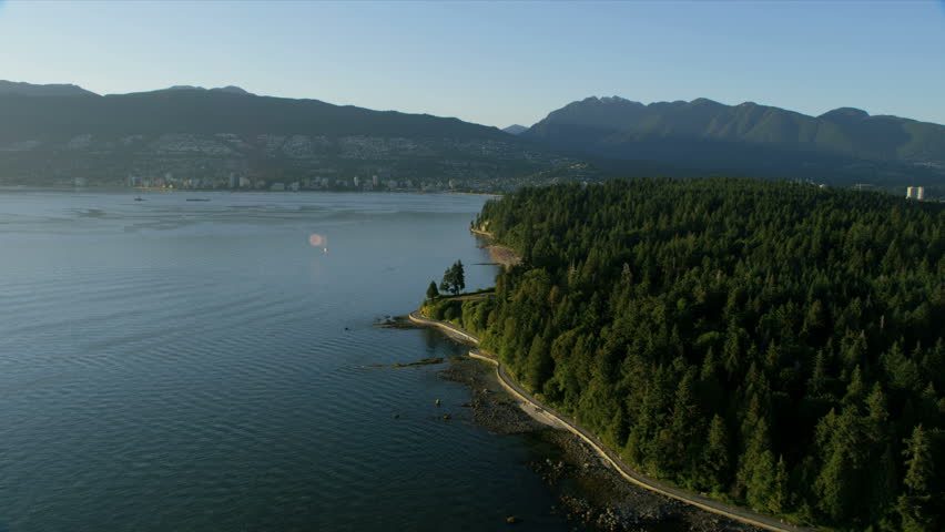 Shoreline Landscape in Vancouver, British Columbia, Canada image - Free ...