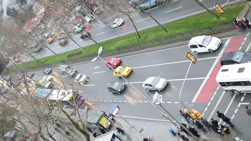 Pedestrian Crossing Stock Footage Video | Shutterstock