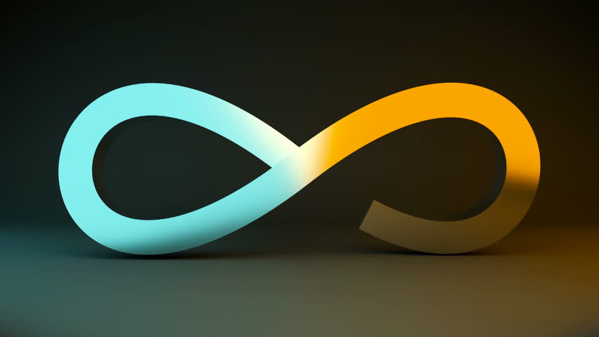 Infinity Sign Stock Footage Video | Shutterstock