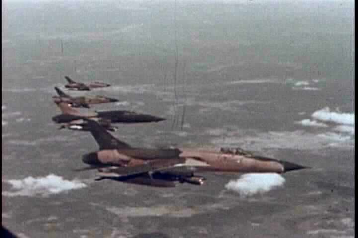 1960s - Fighter Jets And Other Planes In Flight During The Vietnam War ...