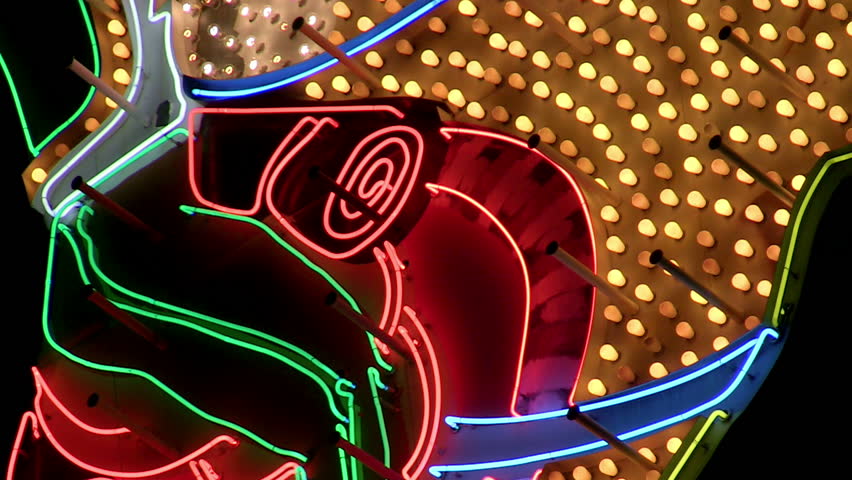 Colorful Neon Sign Loop Stock Footage Video (100% Royalty-free) 3950906 ...