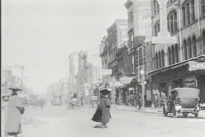 Stock video of 1920s - damaged footage of baltimore | 4072576 ...