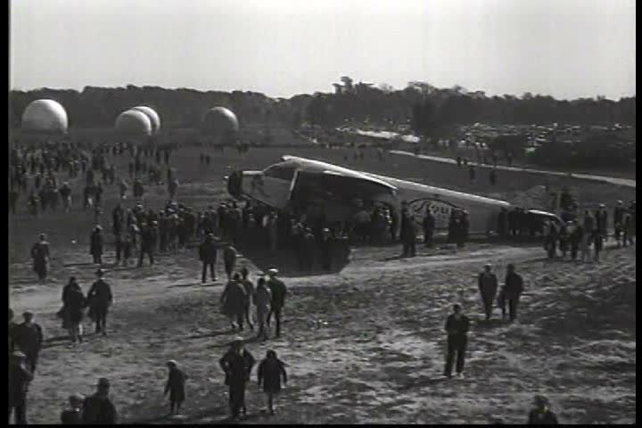 1930s - the Goodyear Blimp Stock Footage Video (100% Royalty-free ...