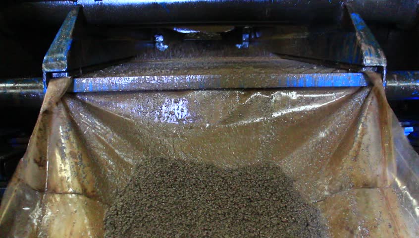 Stock Video Clip of Shale shaker on an offshore oil rig | Shutterstock