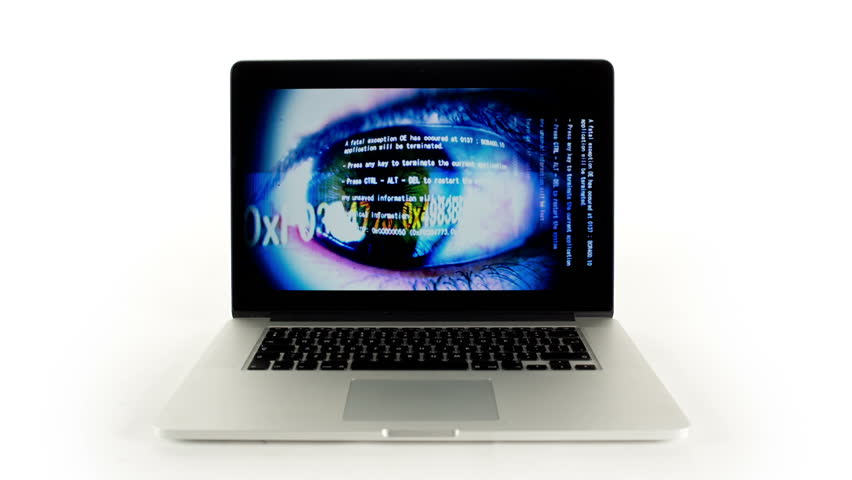 Stock video of a laptop computer with a technology | 4384496 | Shutterstock