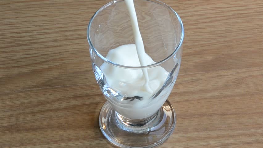 Filling A Glass Of Milk Stock Footage Video 100 Royalty Free 4453316 Shutterstock