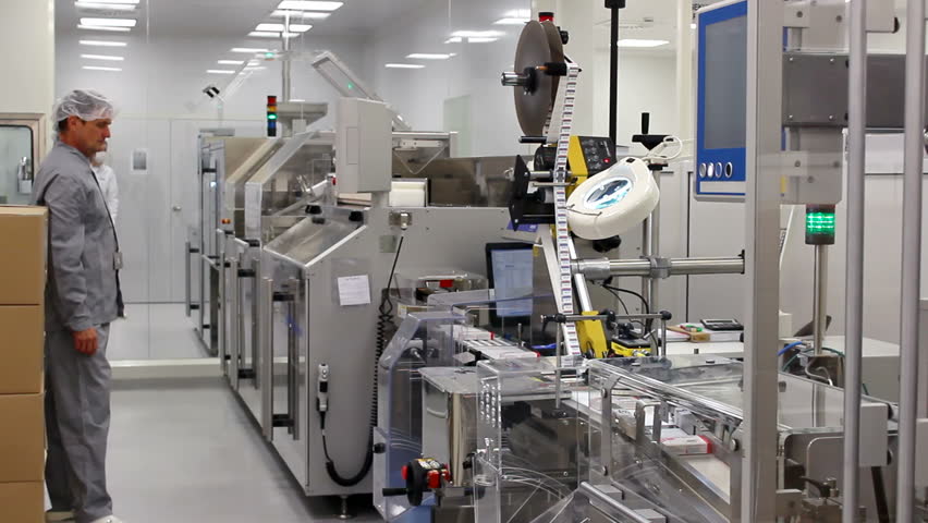 Inside Of A Factory. Industrial Plant. Stock Footage Video 15943507 ...