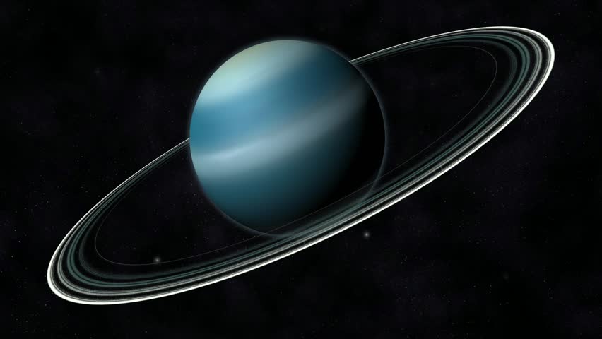 Stock video of uranus animation | 4810826 | Shutterstock