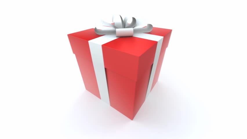 Curious 3D Man Opening A Gift Box Against A White Background Stock ...