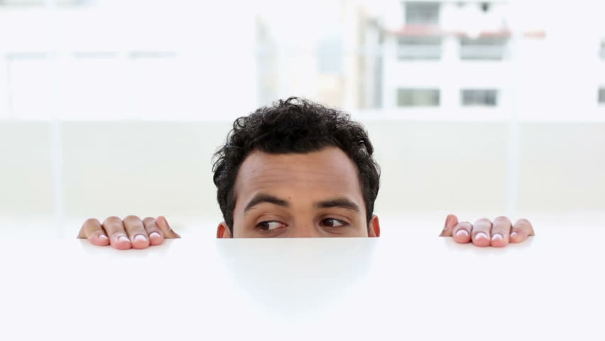 Peeking Over Stock Footage Video | Shutterstock