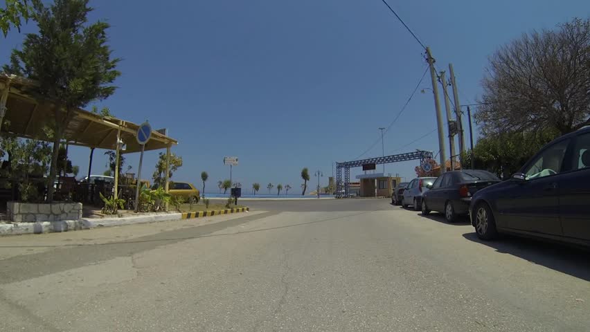 Driving Through Killini Port in Stock Footage Video (100% Royalty-free ...