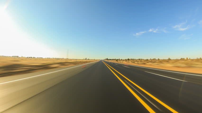 Loopable Endless Road Animation. Low Shot. Stock Footage Video 3635567 ...