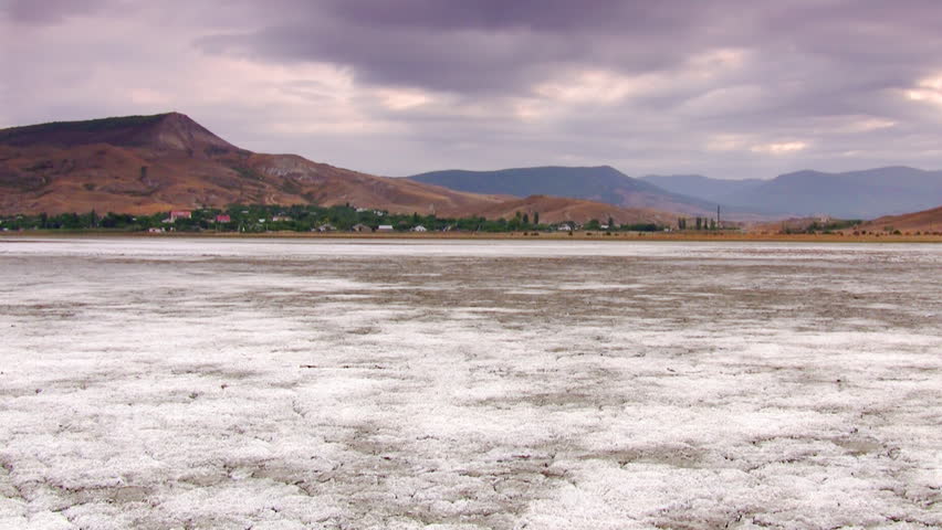 Clouds Time Lapse in Salt Stock Footage Video (100% Royalty-free ...