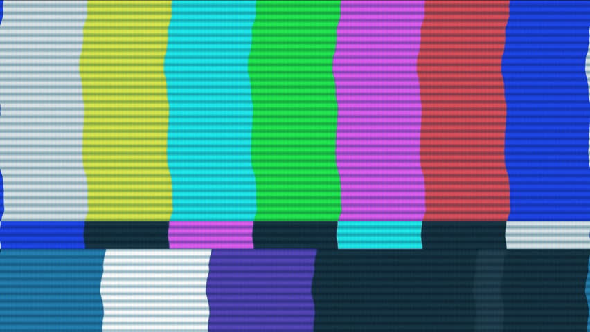 Tv Color Bars Retro