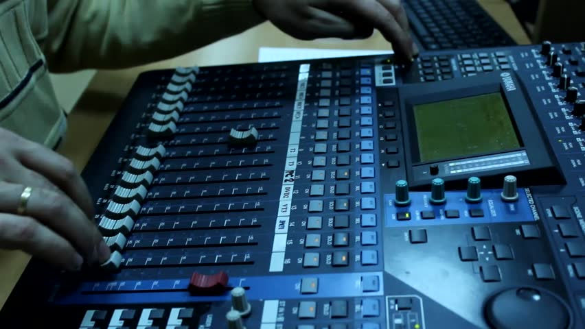 Sound Board Knobs. Stock Footage Video 26867140 | Shutterstock