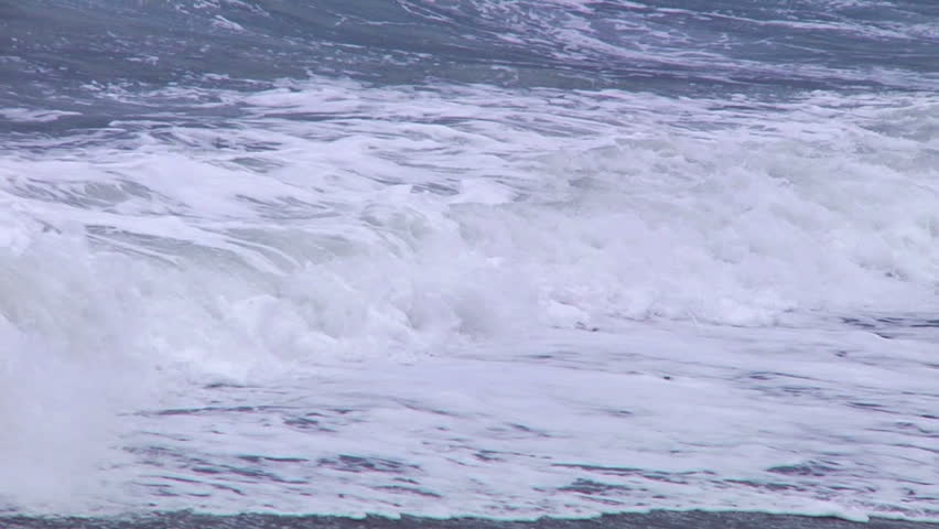 Cocoa Beach Waves And Surf, January 2016 Стоковые футажи для видео ...