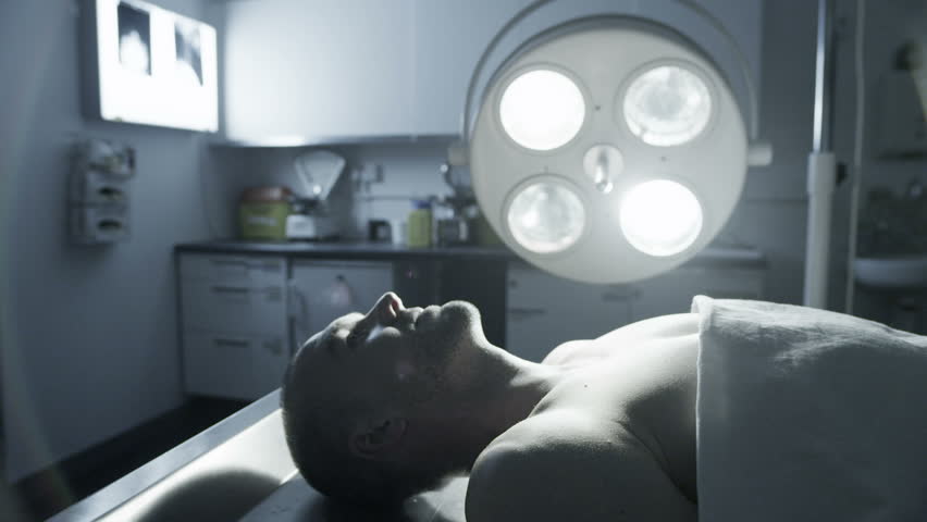 Dead Male Body Laid Out On An Autopsy Table Stock Footage Video 5820236 ...