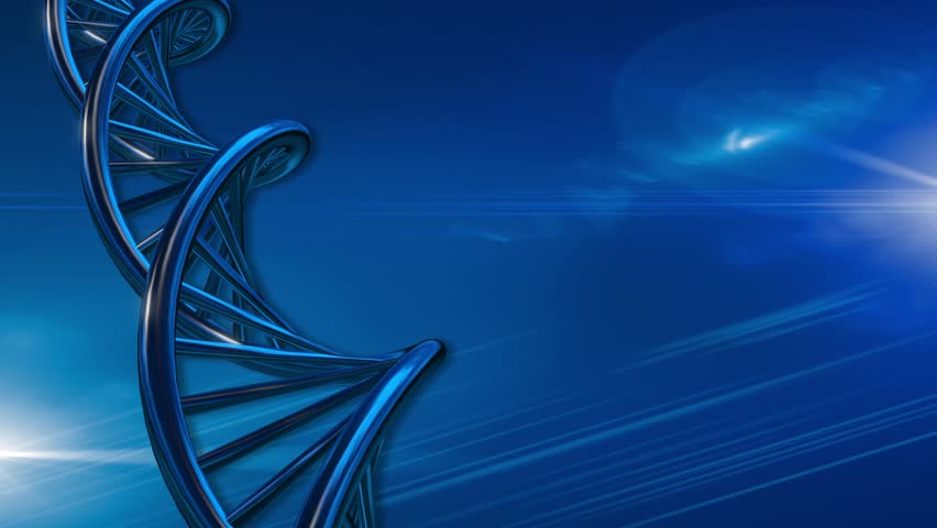 Dna Molecular String Moving Turquoise Stok Video (%100 Telifsiz ...