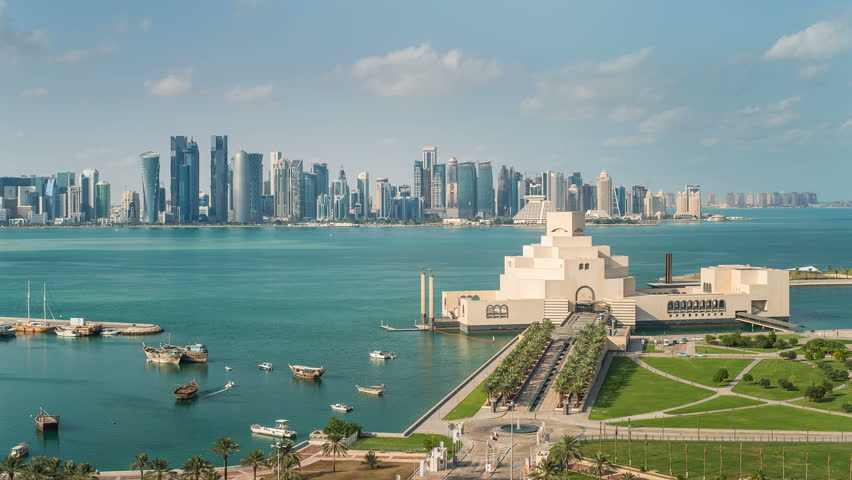 Doha - Circa November 2013: Stock Footage Video (100% Royalty-free ...
