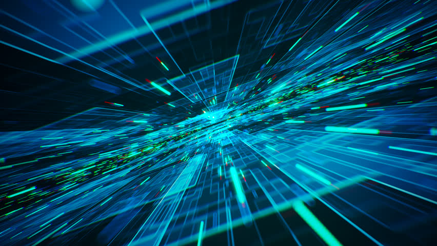 Technology Background. Movement Across the Video de stock (totalmente ...