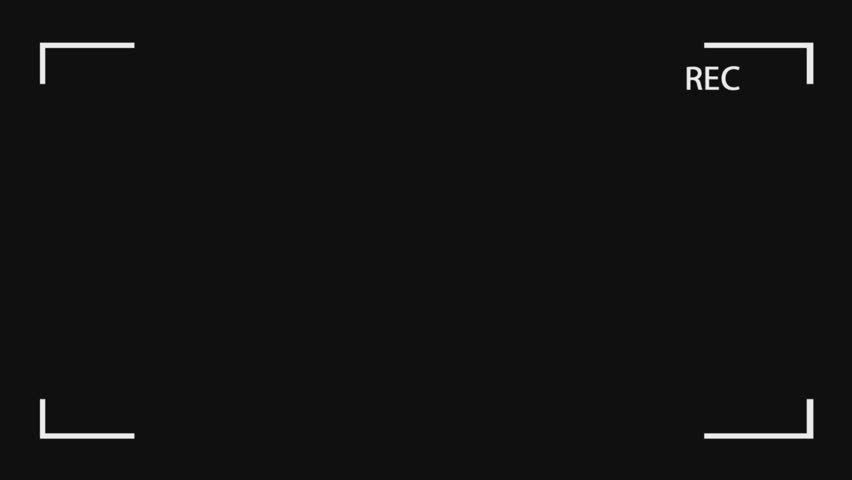 Camera Viewfinder Digital Overlay Display - 4k. Battery Running Out ...