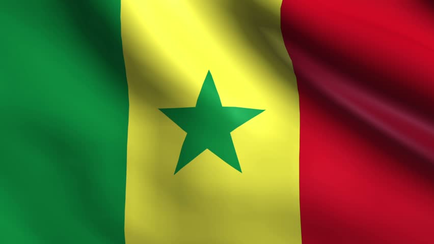 Realistic Beautiful Senegal Flag 4k Stock Footage Video 24154810 ...