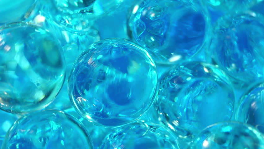 Transparent Balls. Clear Translucent Abstract Loopable Background ...