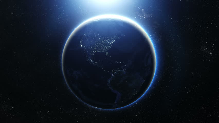 Earth Space Background Stock Footage Video (100% Royalty-free) 6573716 ...