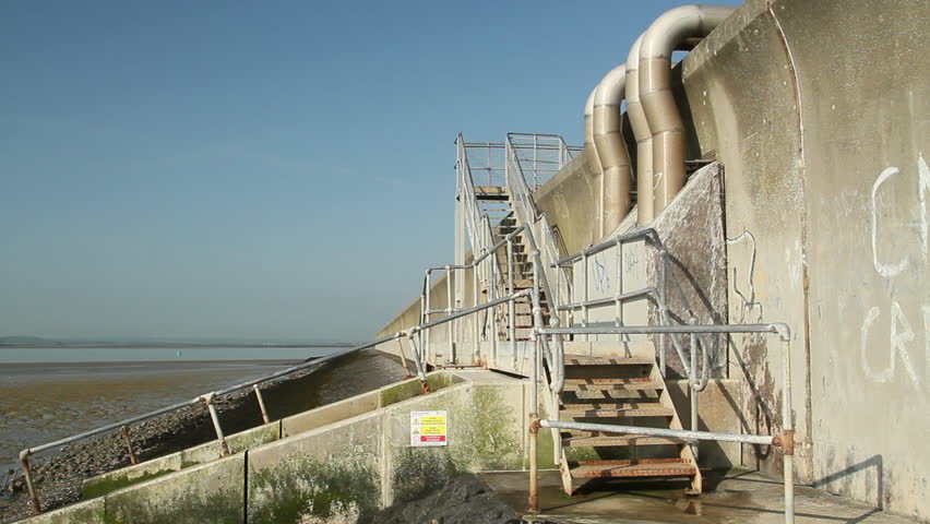 Sea Wall Steps On Canvey Stock Footage Video (100% Royalty-free ...