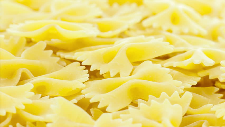 Yellow Colored Raw Pasta Placed Stock Footage Video (100% Royalty-free ...