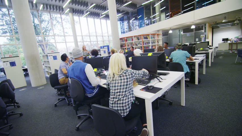 Stock Video Clip of Student group listen to the teacher in | Shutterstock