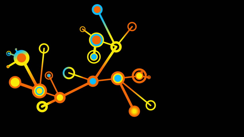 3D Motion Graphic Animation Network. People Network Growing Rapidly ...