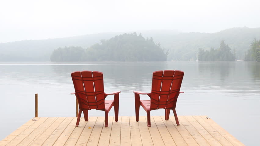 Two Red Chairs On a Stock Footage Video (100% Royalty-free) 7067326 ...