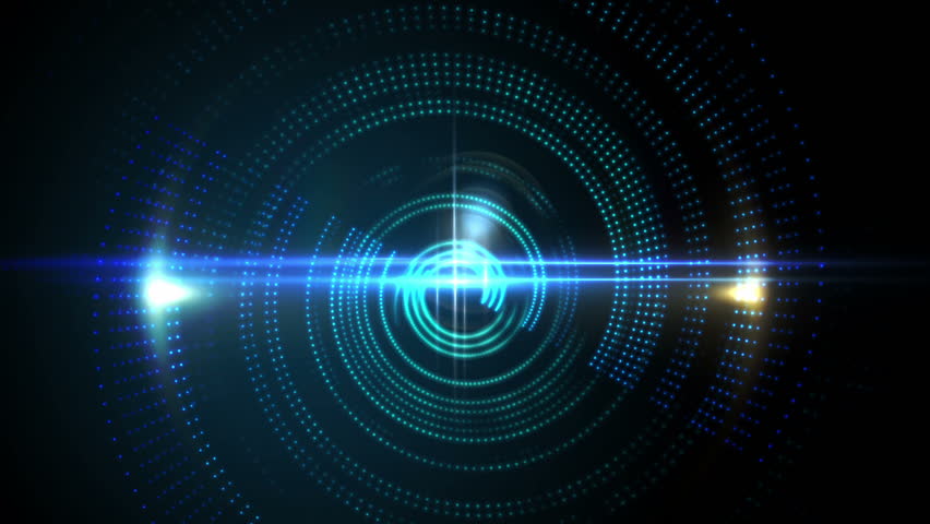 Stock video of digital animation of blue pixel wave | 7286896 ...