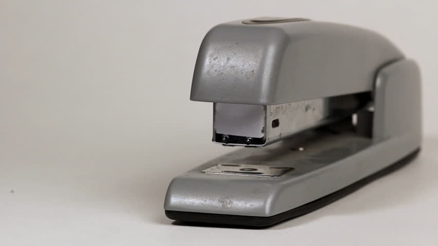 Stapling Papers Together. Stock Footage Video (100% Royalty-free ...