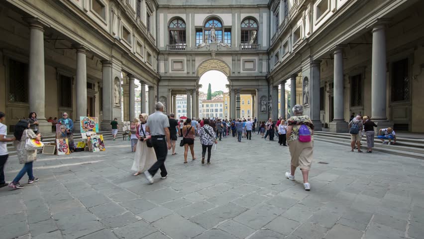 Stock video of florence, italy - september 17, 2014: | 7381456 ...