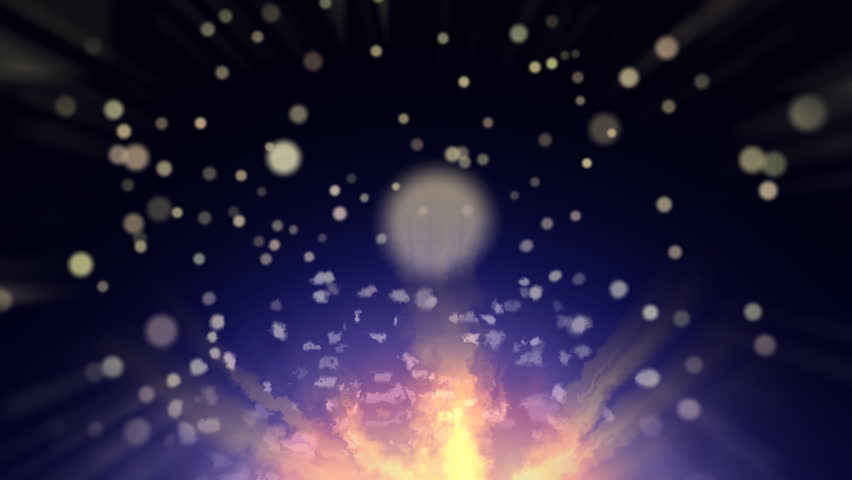 Stock video of moving particles. motion background. glowing particles ...