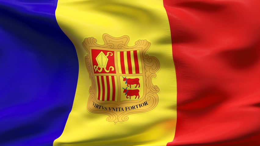 Waving Flag Of Region Of Murcia, An Autonomous Community In Spain Stock ...