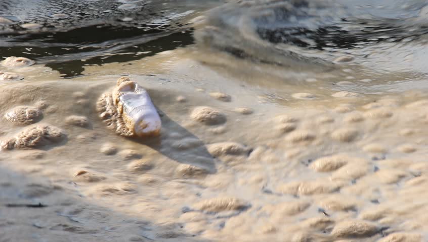 Dirty Water in the Sea Stock Footage Video (100% Royalty-free) 7712656 ...