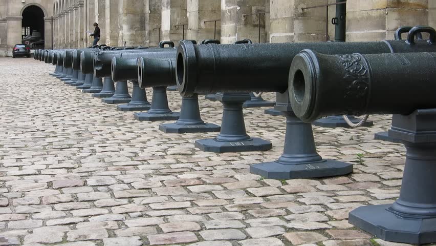Guns, Military Museum, Paris Stock Footage Video (100% Royalty-free ...