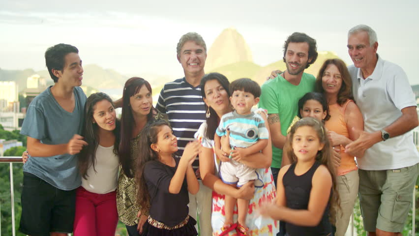 Brazilian Extended Family