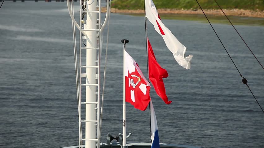 Naval Flags in the Wind Stock Footage Video (100% Royalty-free) 8276956 ...