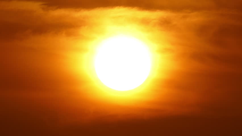 Great Sun Rising Close up Stock Footage Video (100% Royalty-free ...