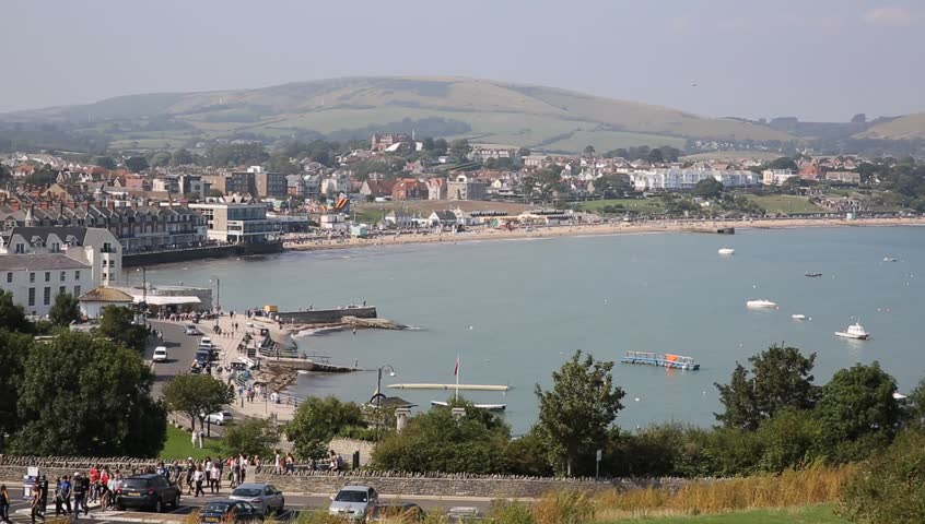 Swanage Dorset England Uk Near Stock Footage Video (100% Royalty-free ...