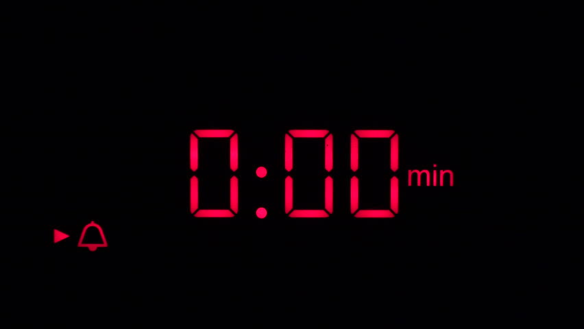 Timer Oven Displays 24 Hours Stock Footage Video (100% Royalty-free ...