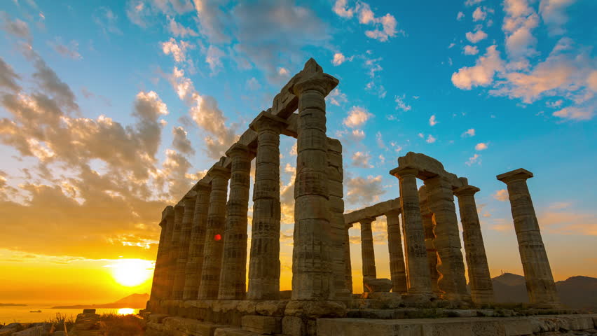 The Ruins Of The Mausoleum At Halicarnassus In Bodrum, Turkey - An ...