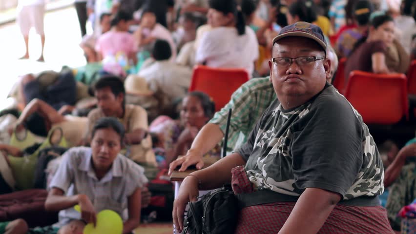 Disappointed Crowd Of Sports Fan Spectators. Could Be A Scene From ...